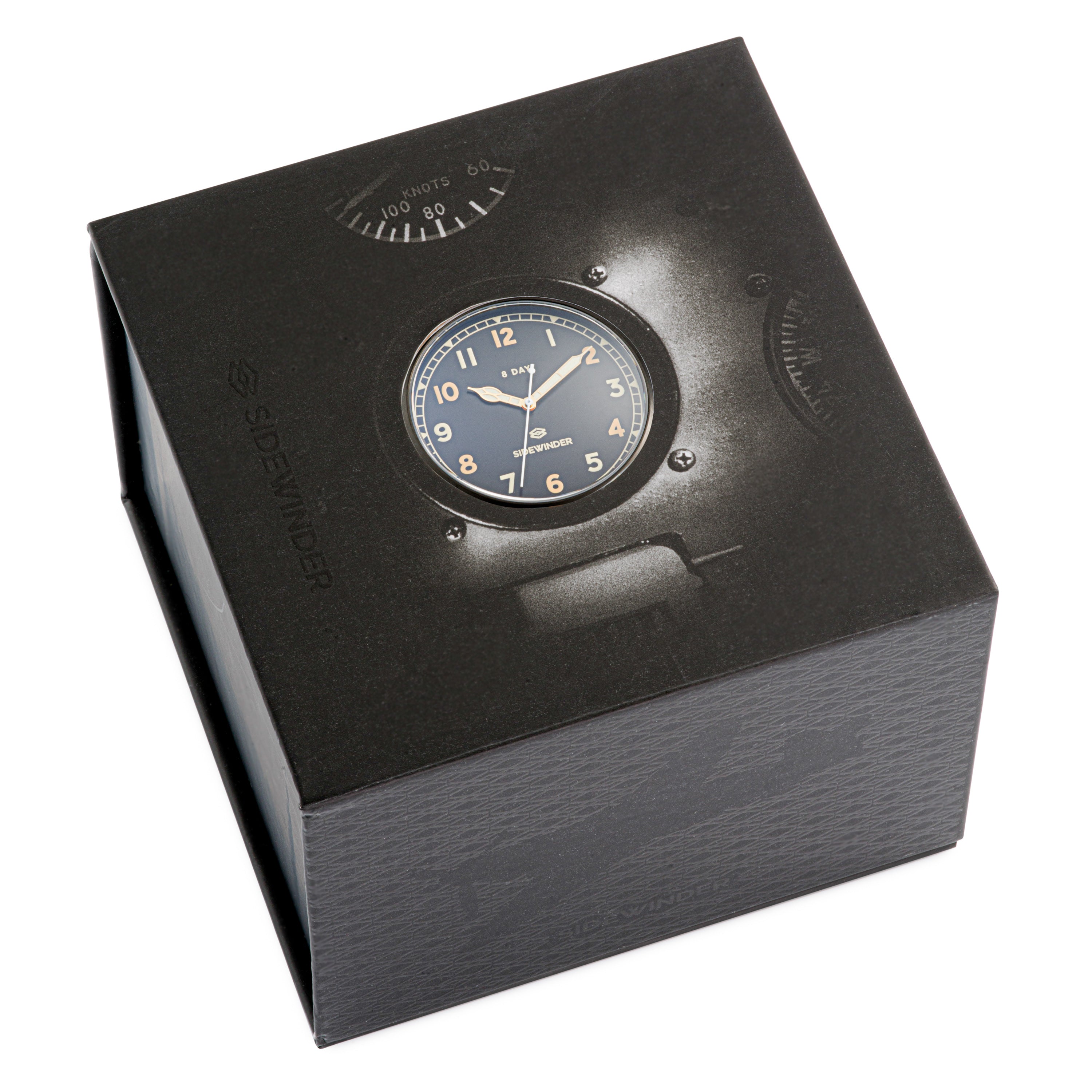 Sidewinder Spitfire men's pilot watch (BLACK EDITION) – Sidewinder Watches
